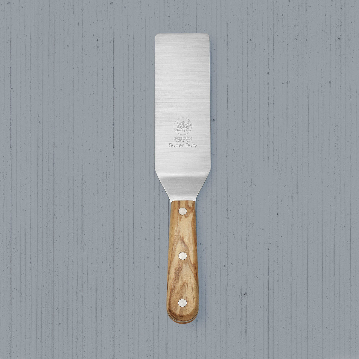 DUE BUOI | Super Duty Narrow Offset Spatula - Olive Wood Handle – Due ...